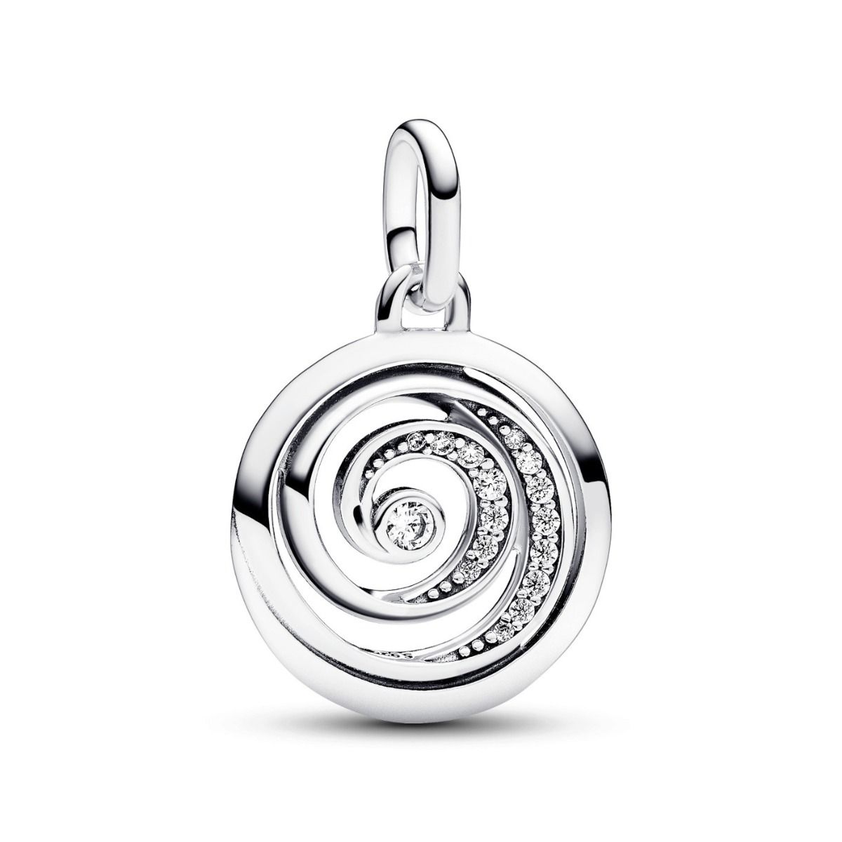 Pandora ME Gratitude Spiral Medallion Charm 793046C01 | Kulta-Center.com