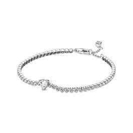 Pandora Sparkling Heart Tennis Armband 16 cm 590041C01 | Kulta-Center.com