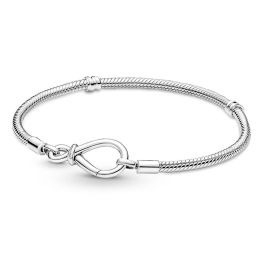 Pandora Moments Infinity Knot Snake Chain Armband 19 cm 590792C00 ...