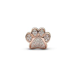 Pandora Rose Paw Print Charm 781714C01 | Kulta-Center.com