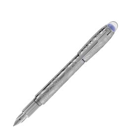 Montblanc Starwalker Space Blue Metal Fountain Pen MB130219 | Kulta ...